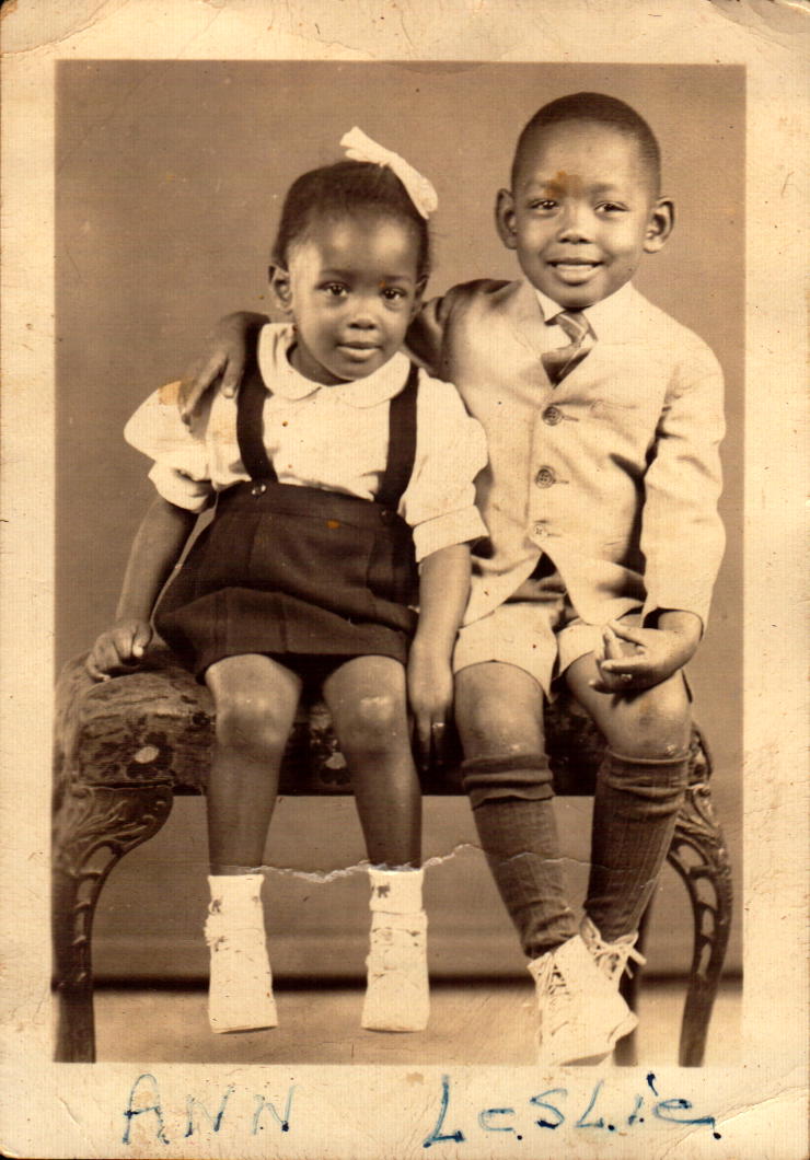 Wordless Wednesday – Sister and Brother – Journey Through the Generations