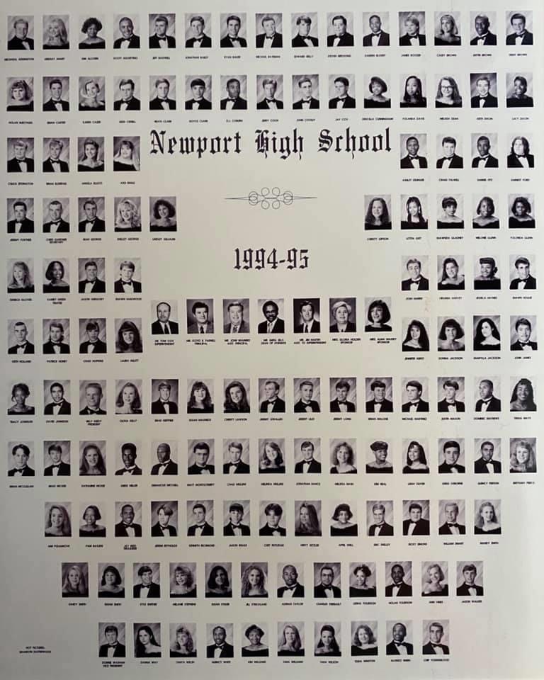 Wordless Wednesday – Newport High School Class of 1995 – Journey ...