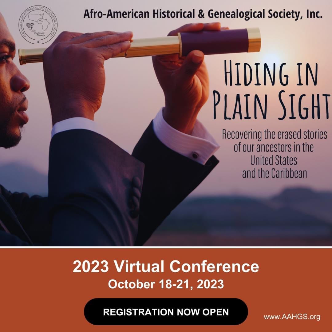 AAHGS 44th National Conference – October 18-21, 2023 – Journey Through ...